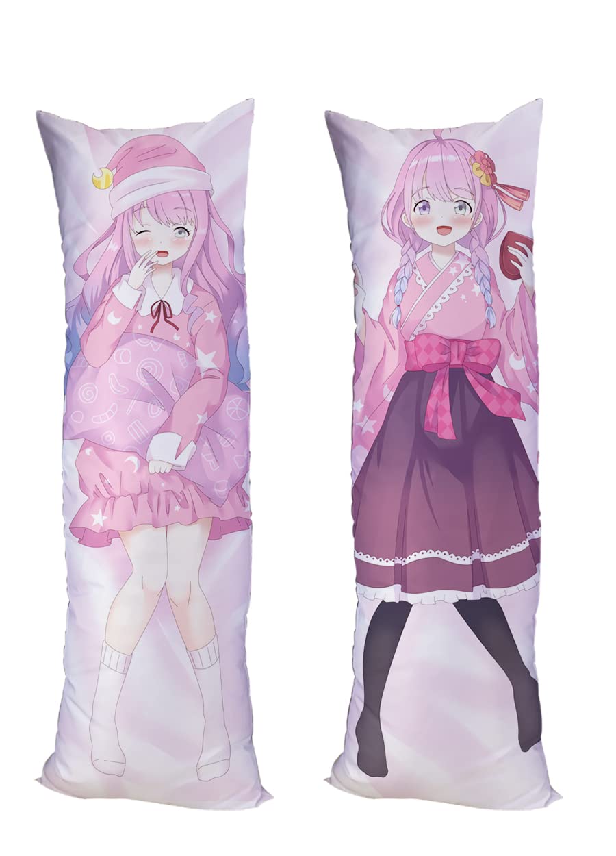 Anime Gawr Gura Vtuber Minato Aqua Dakimakura Pillow Case Two ...