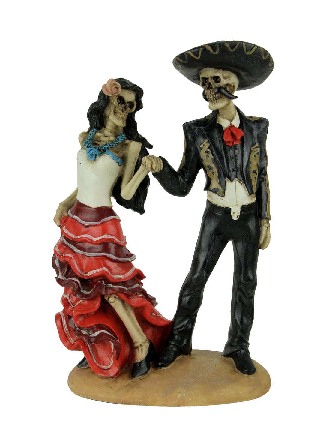 Everspring Import Company Dancing Mexican Skeleton Couple Figurine New ...