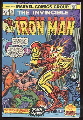 Amazon.com: Iron Man, v1 #72. Jan 1975 [Comic Book]: Marvel (Comic): Books