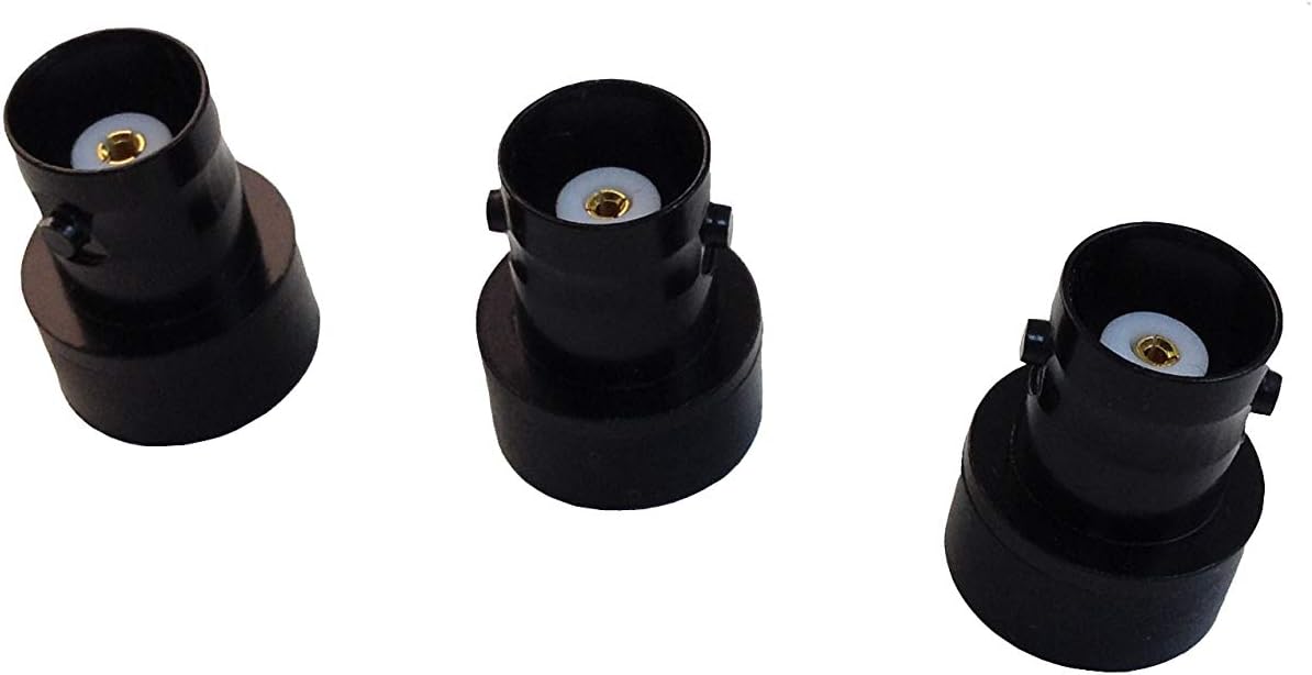 Anteenna TW-BNCJ-SMAP (3 Packs) BNC Female to SMA Male Adaptor Connecotr is Suit for Ham (144 ...