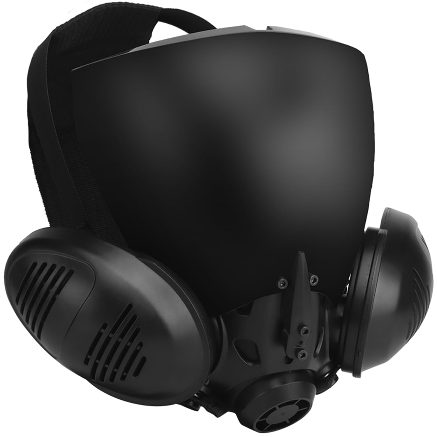 Gunyoo Cyberpunk Airsoft Mask with Double Canister, Tactical Commander ...