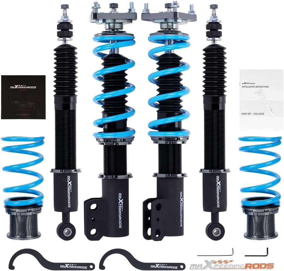 Amazon.com: maXpeedingrods Coilover for Ford Mustang SN95 1994-2004, 24 ...