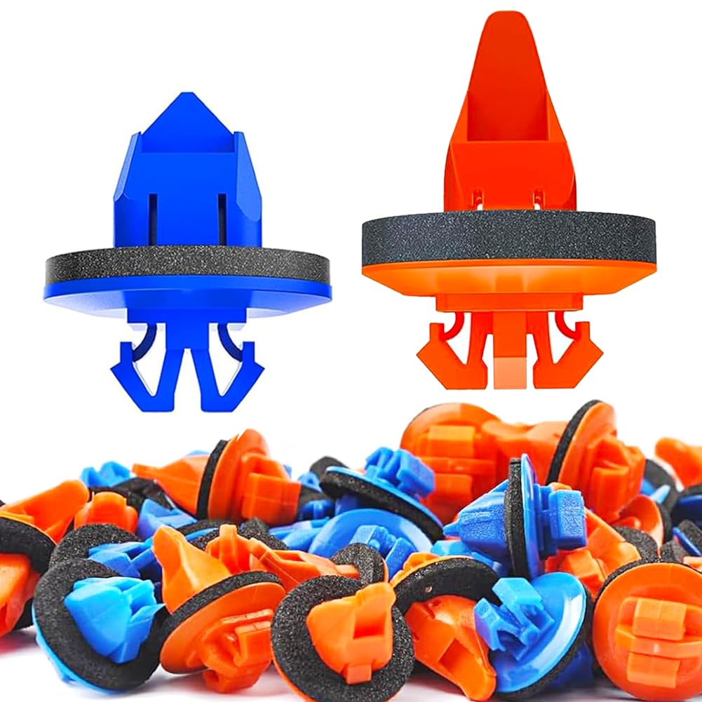 Amazon.com: Cotonlake 100PCS Fender Flare Clips Molding Retainer Clips ...