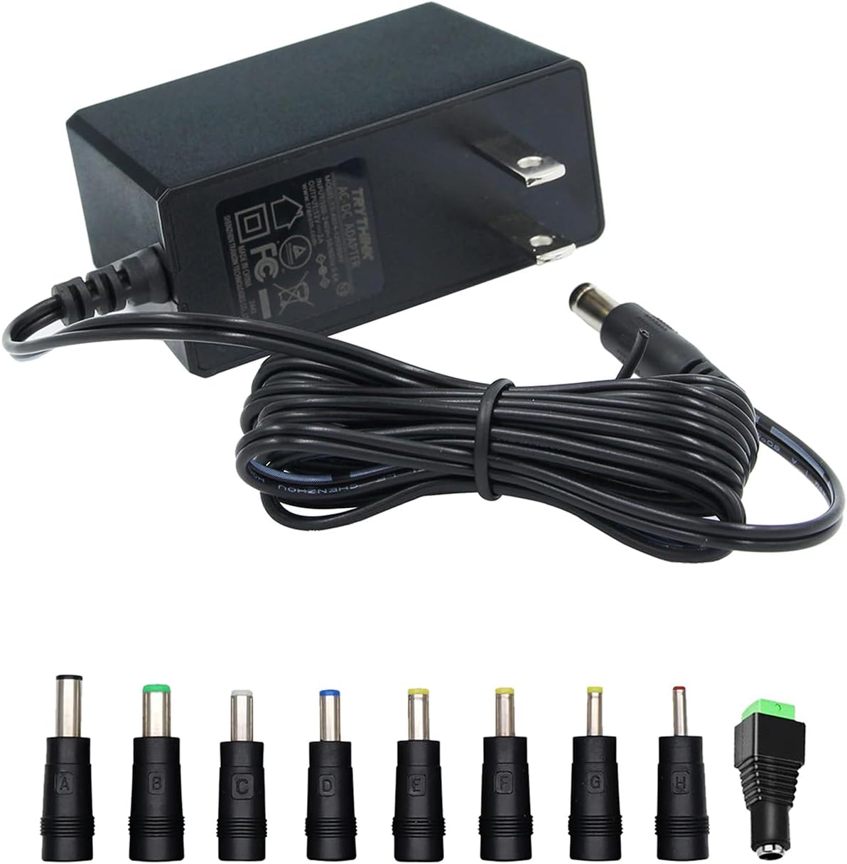 Amazon.com: GuanTing Universal AC Adapter 12V 2A Power Supply Charger ...