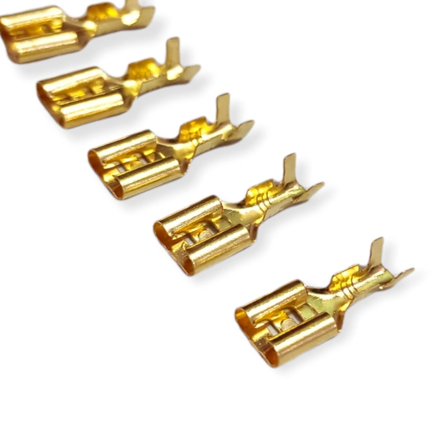 100Pcs 6mm Electrical Wire Cable Thimble Lugs: Reliable Crimp Terminal ...