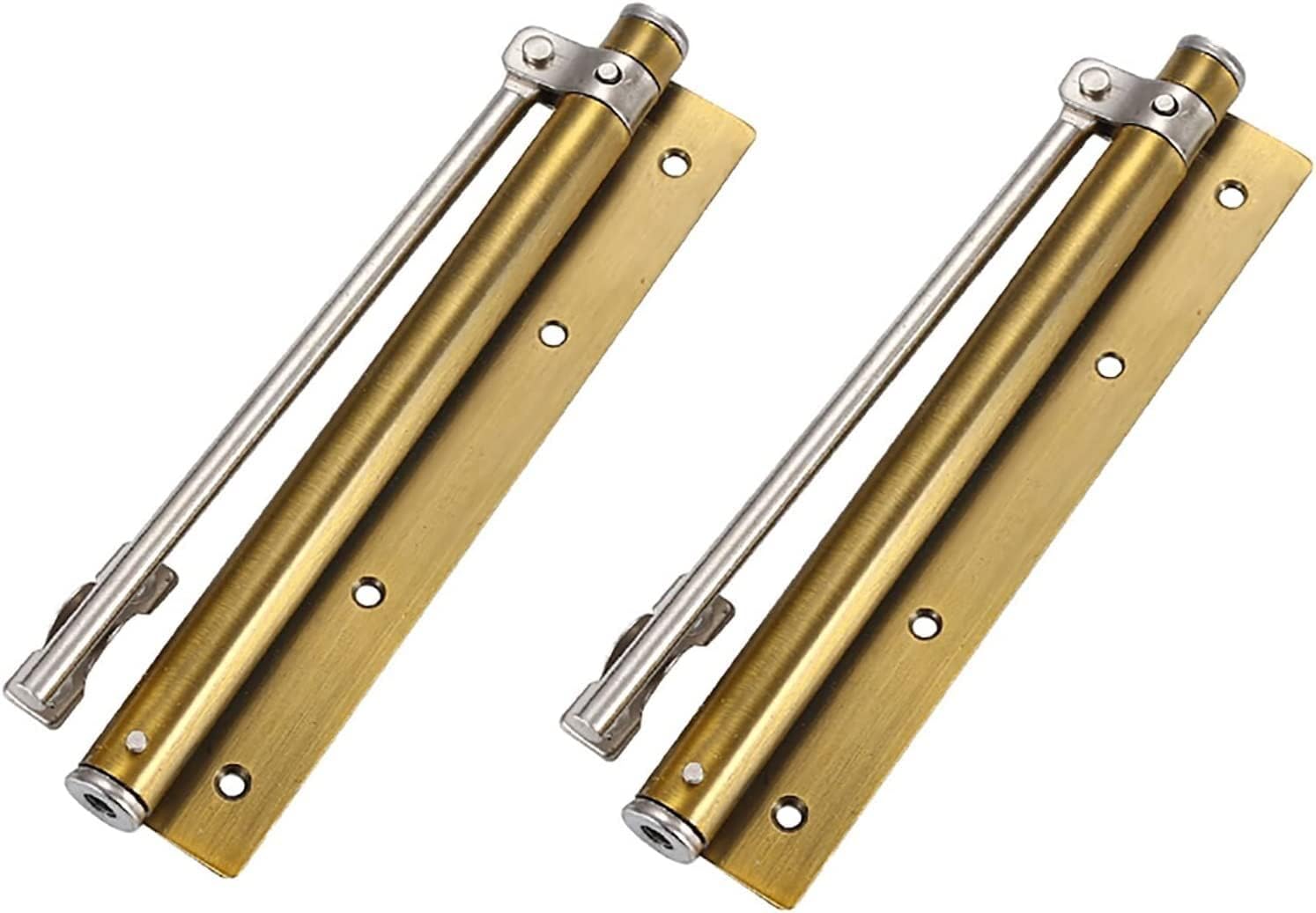 Automatic door closer 2Pcs Spring Loaded Door Closer,Automatic ...
