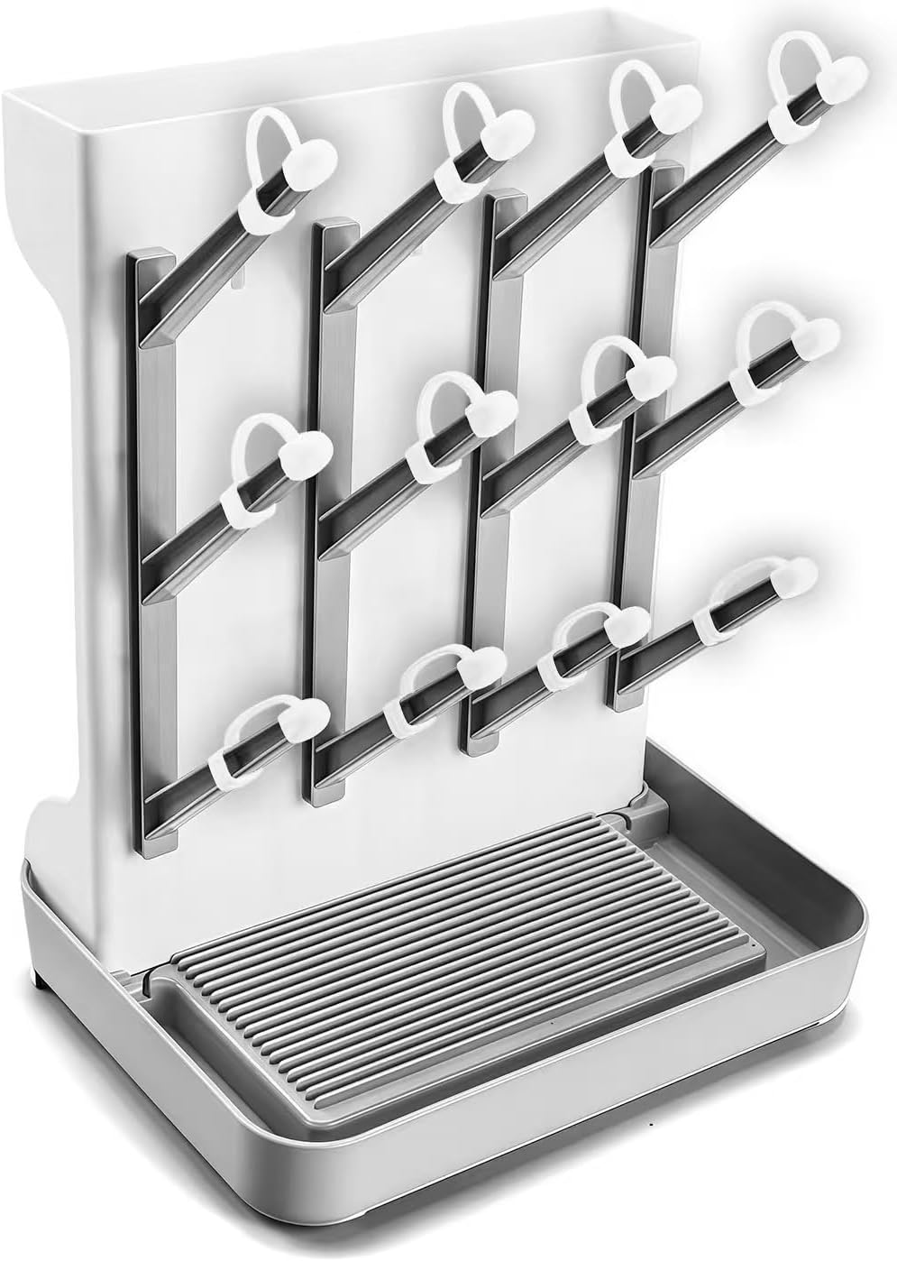 Amazon.com: Ai.sbabamama Baby Bottle Drying Rack: Large Vertical Bottle ...