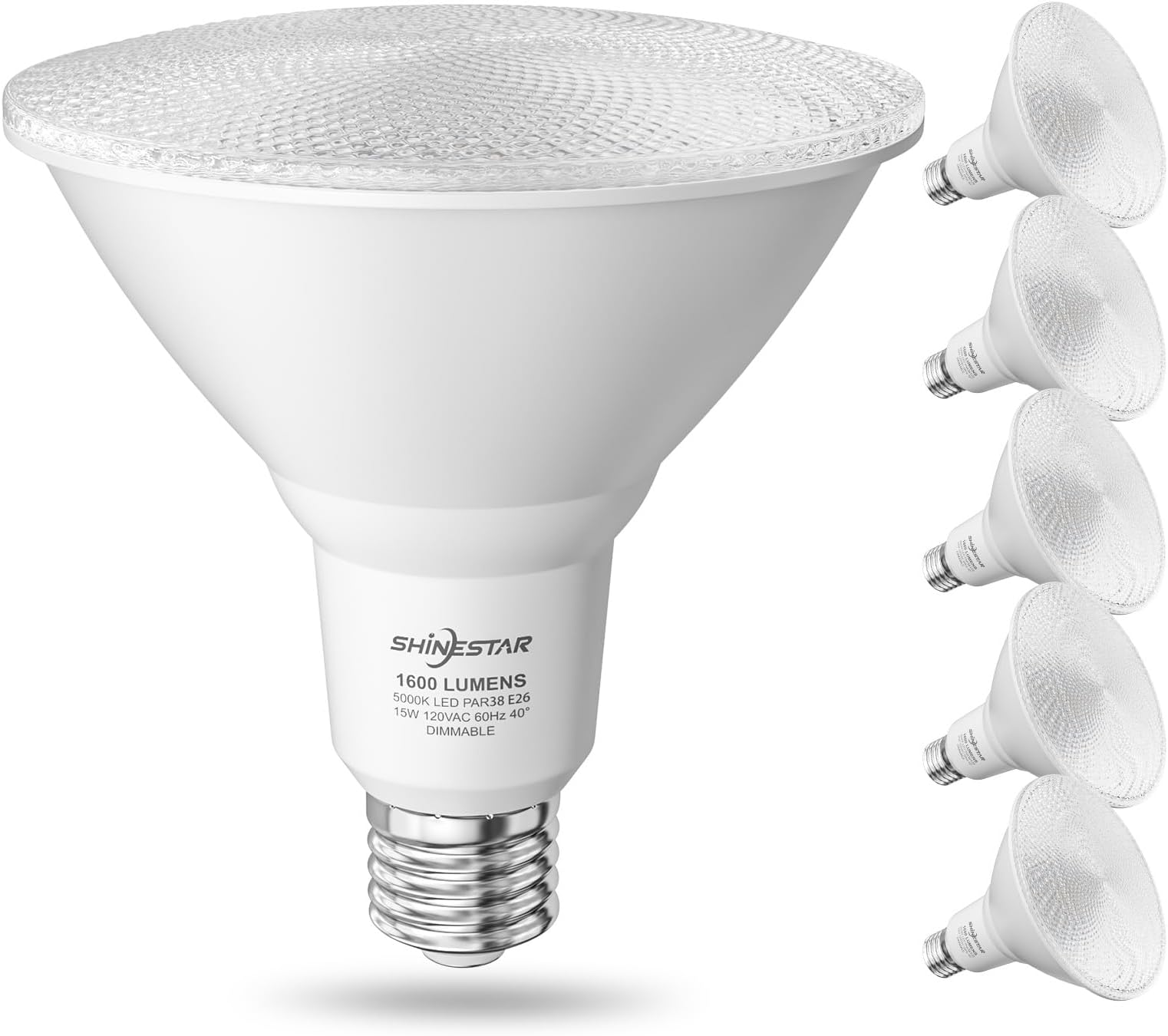 Feit Electric PAR38 LED Light Bulb, 325W Equivalent, Outdoor Flood ...