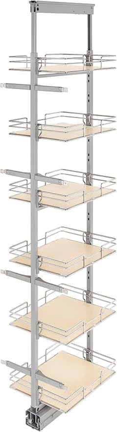 Amazon.com: Rev-A-Shelf Adjustable Solid Surface System for Tall Pantry ...