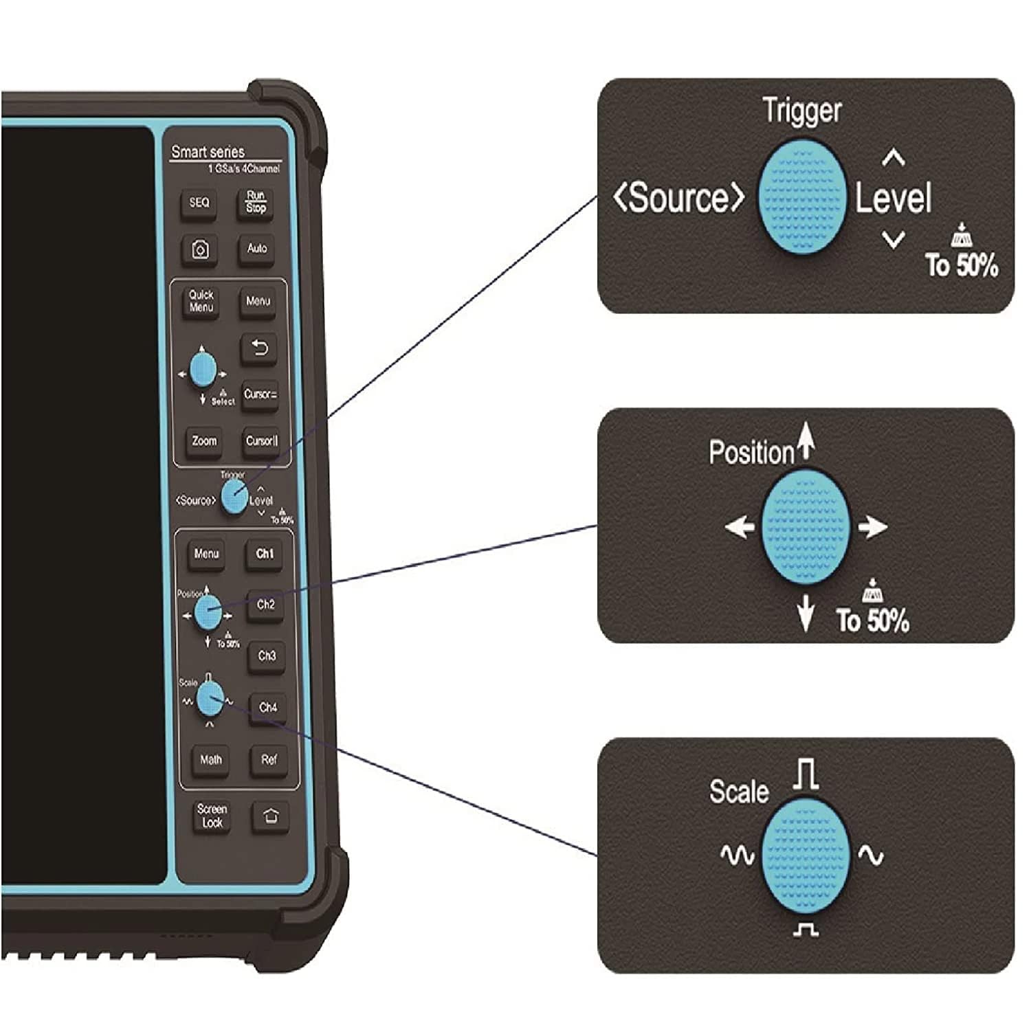 Snapklik.com : SATO2002 Automotive Oscilloscope Full Touch Screen ...