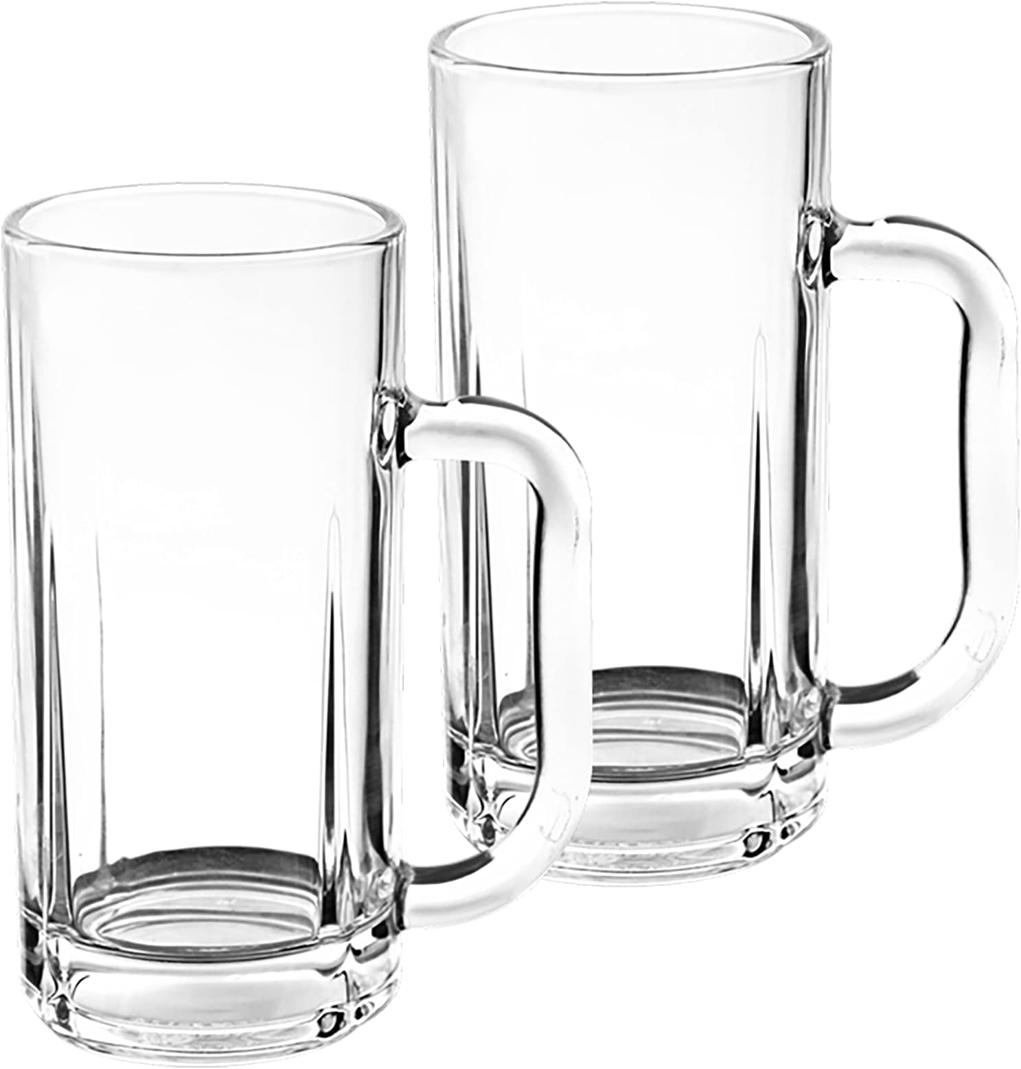 Buy Treo by Milton Cascade Cool Glass Beer Mug, Set of 2, 292 ml ...
