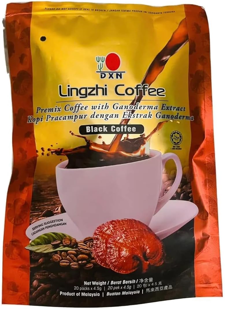 DXN Lingzhi BLACK Coffee With Ganoderma : Amazon.ca: Grocery & Gourmet Food