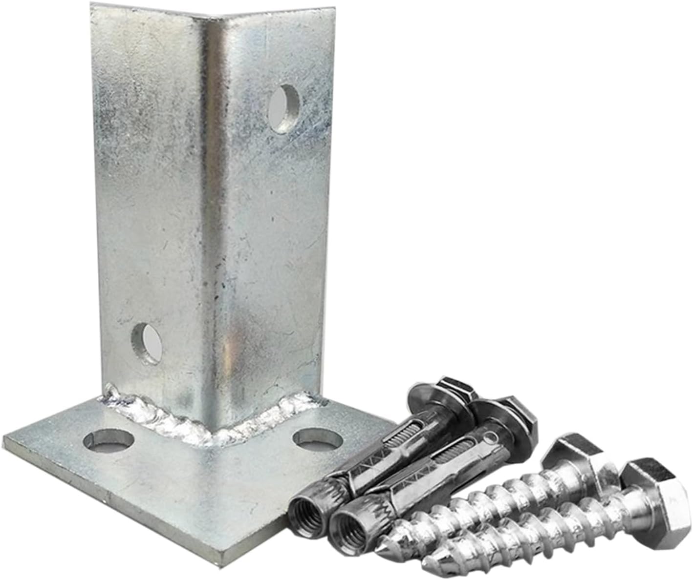 Amazon.com: Flexible Post Base Wood to Concrete, Sturdy Stainless ...