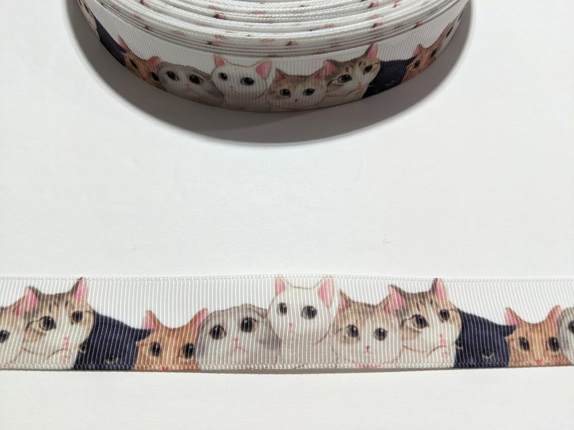 Amazon.com: 7/8 inch Vibrant and Durable Grosgrain Ribbon Adorable ...
