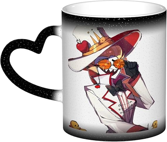 Zhongkaihua Alastor/Angel Dust/Lucifer Hazbin Hotel Mug Heat Mugs That ...