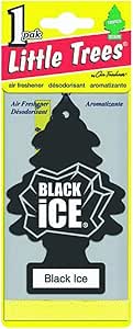 Little Tree Black Ice Air Freshner (Pack of 1): Automotive: Amazon.com.au
