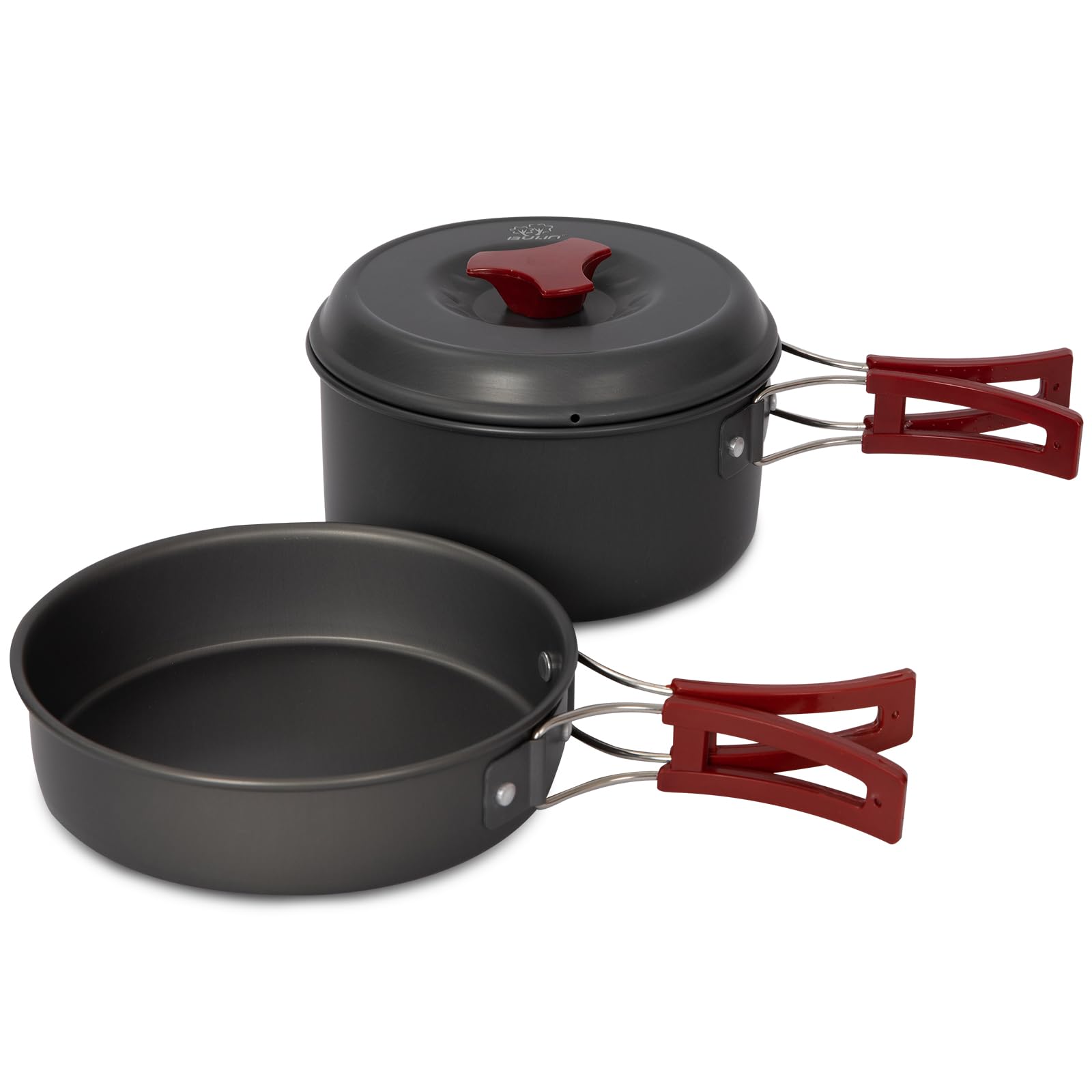 Snapklik.com : Bulin Camping Cookware Pots And Pans Set, Lightweight ...