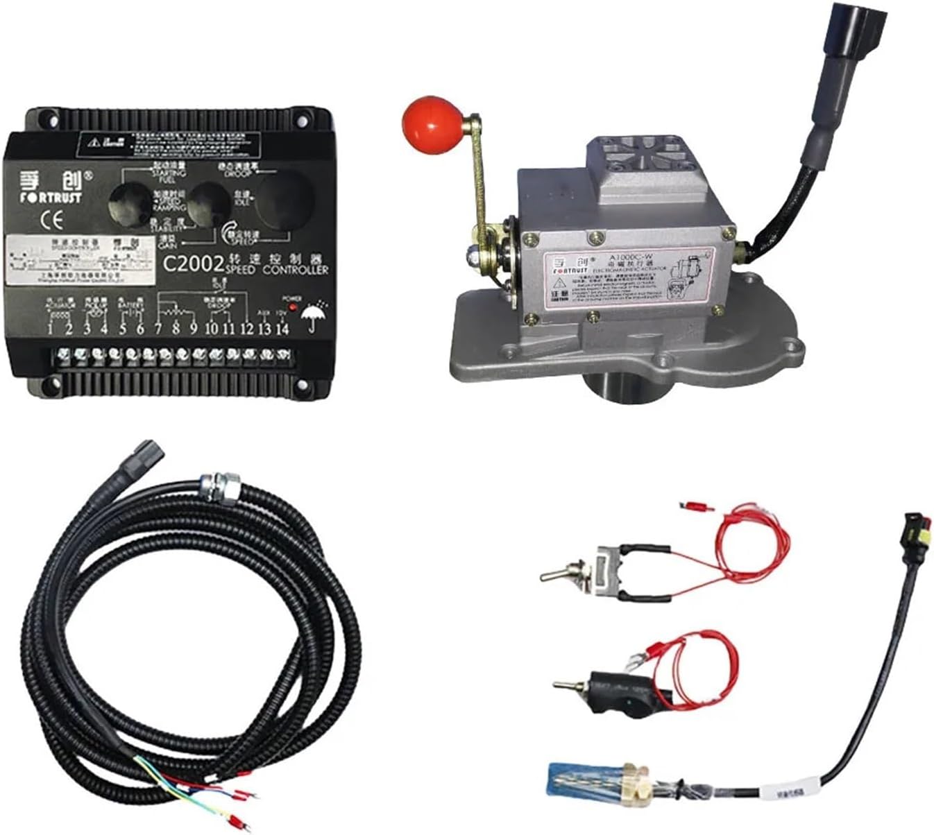 GERRIT Generator actuators Full set DC motor speed controller C2002 ...