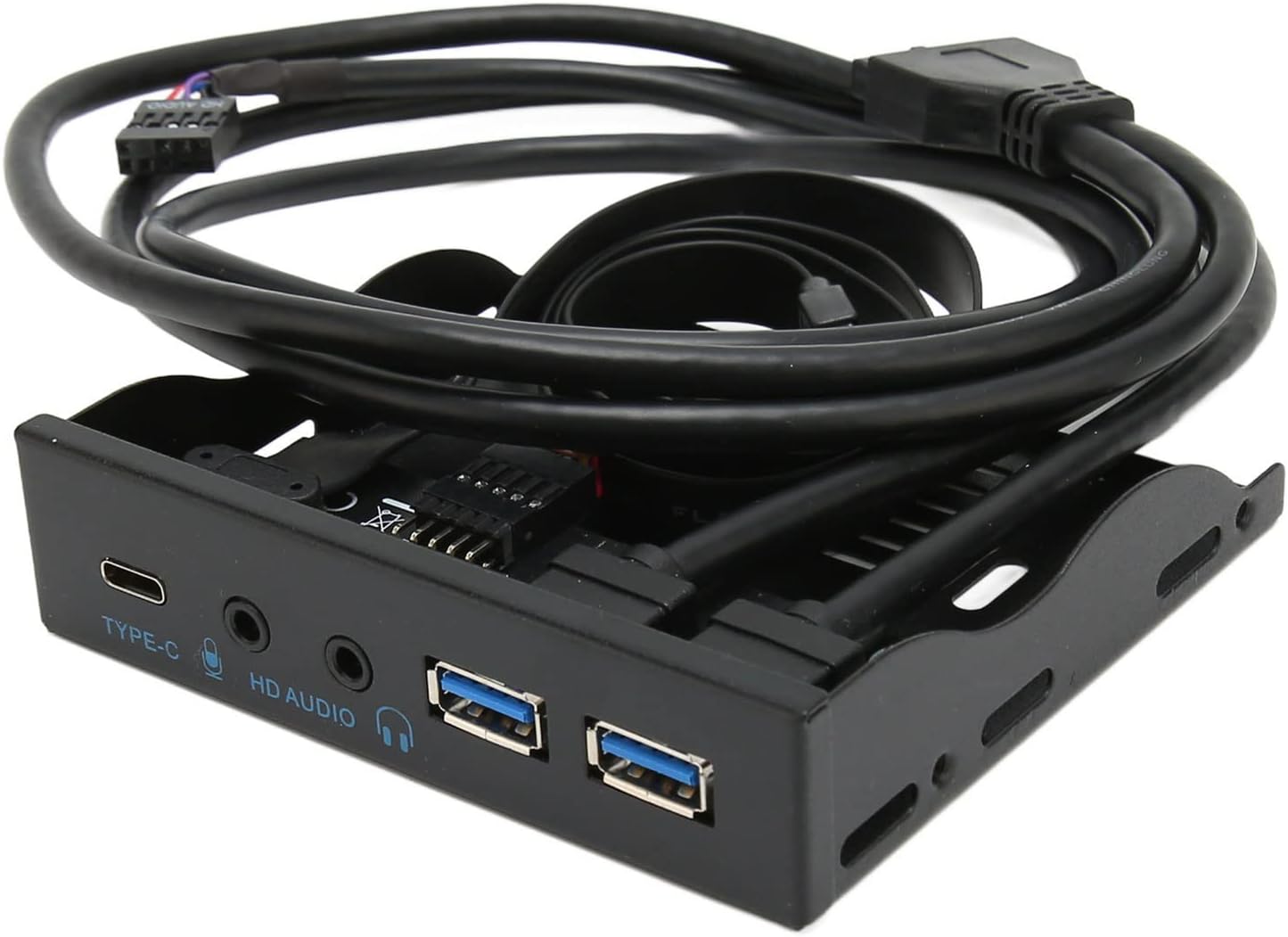 Amazon.com: 3.5 Inch Front Panel USB C Hub, 10Gbps USB3.2, with 20Pin 2 ...