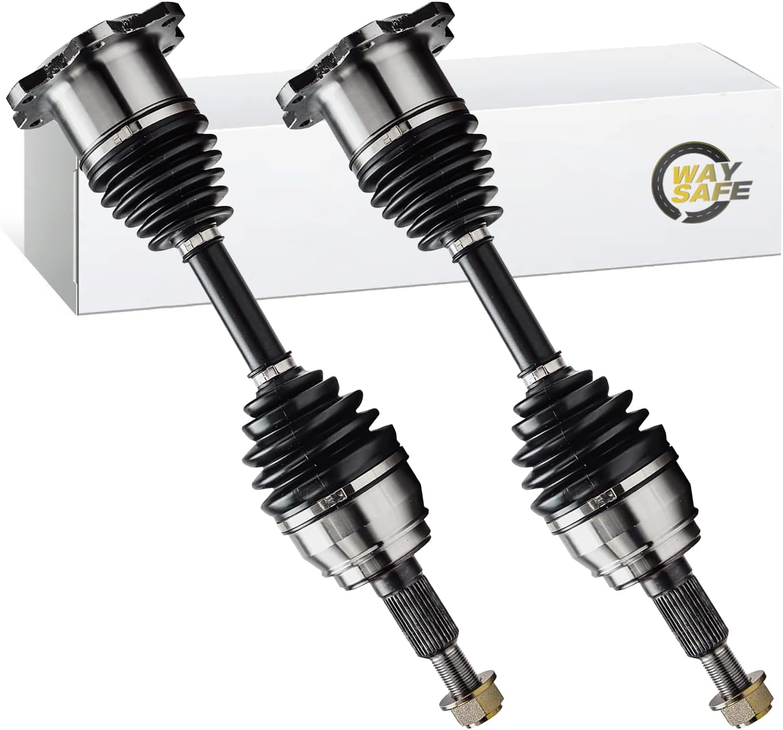 Amazon.com: OWAYSAFE [4WD 6-Lug] Front CV Axle for Chevy Silverado ...