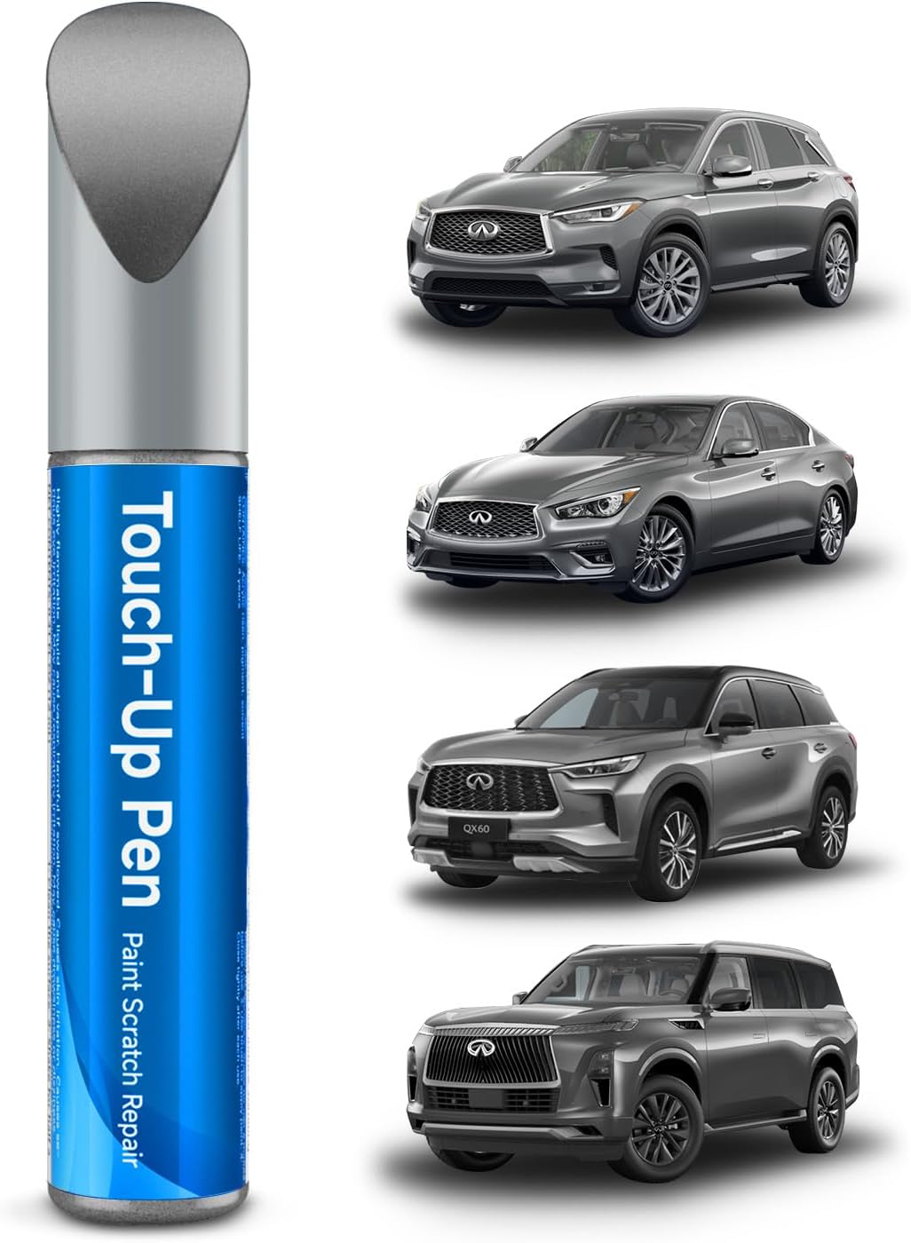 Amazon.com: KAD Gun Metallic Touch Up Paint Compatible with Infiniti ...