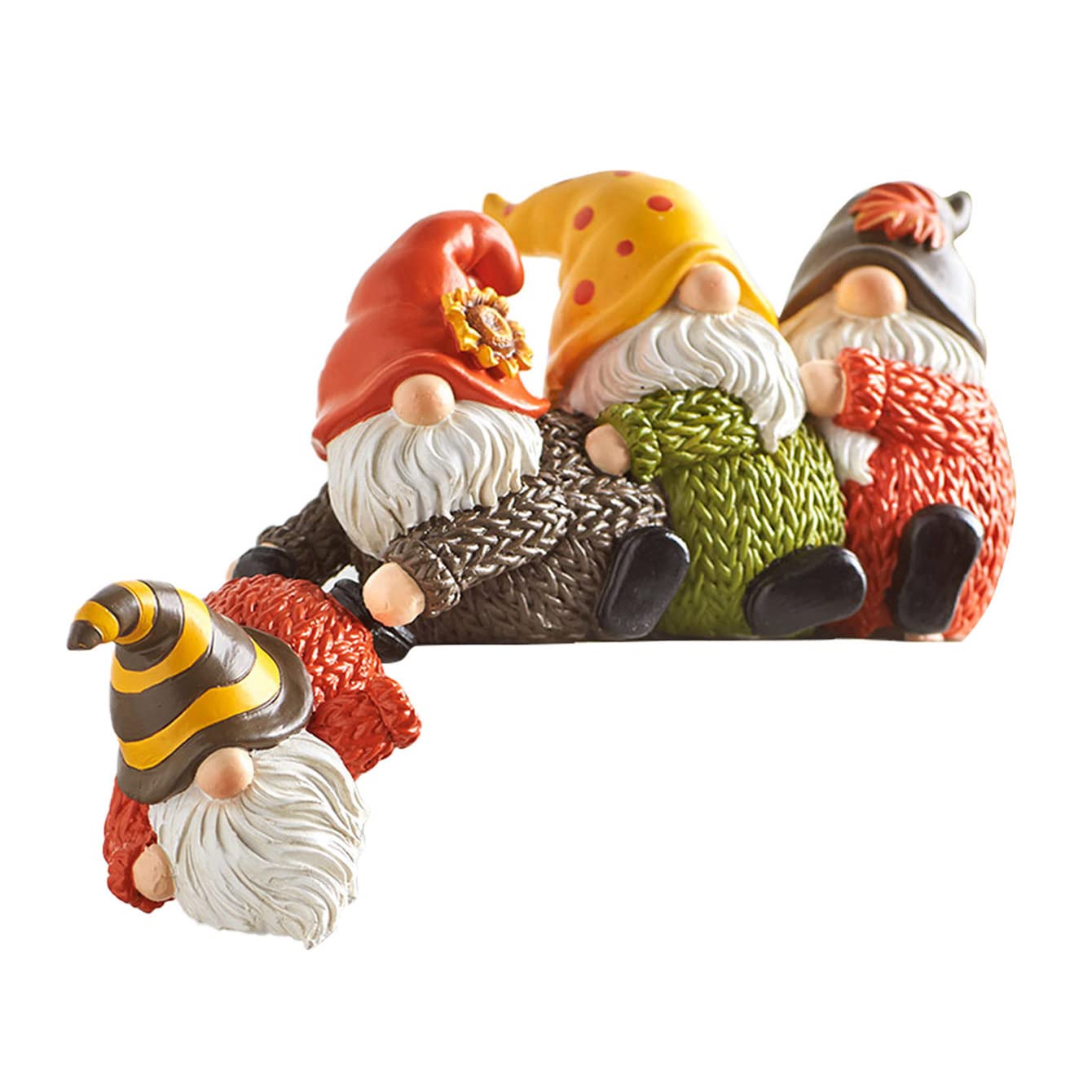 Amazon.com: JARPSIRY Gnomes Shelf Sitter Collectable Figurines, Funny ...