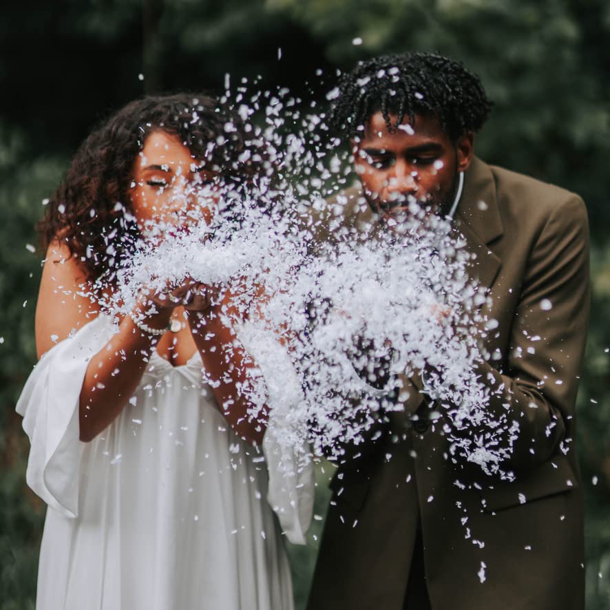 Biodegradable Snow Wedding Snow Confetti Eco Friendly Natural