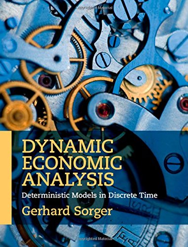 Dynamic Economic Analysis: Deterministic Models in Discrete Time ...
