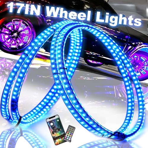 Amazon.com: Exerock 4pc 14'' Wheel Light 12V Waterproof LED Illuminated ...