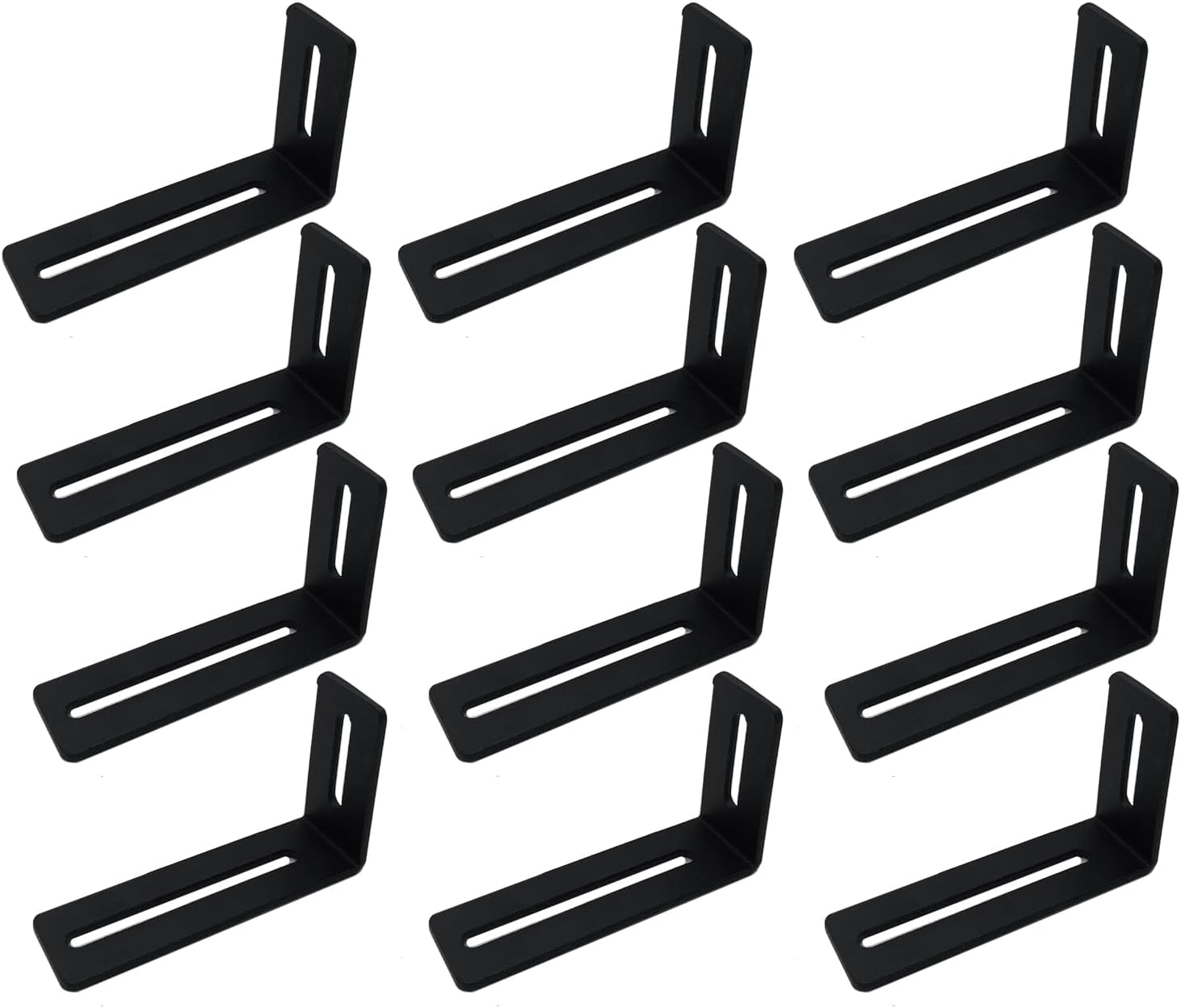 Amazon.com: 12PCS L-Shape Corner Brace with Slot Adjustable Angle ...