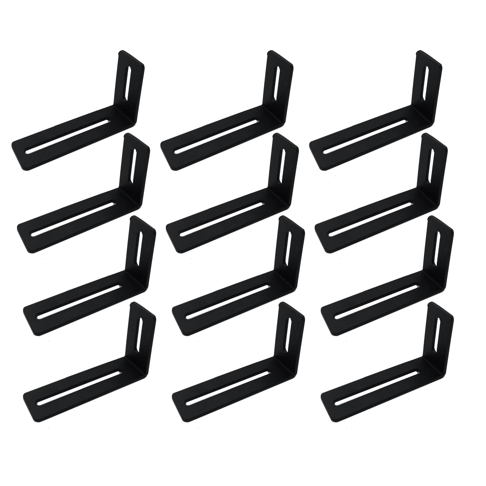 Amazon.com: 12PCS L-Shape Corner Brace with Slot Adjustable Angle ...