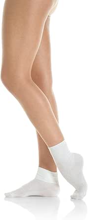 Amazon.com: Mondor 167 Ankle Length Figure Skating Socks : Clothing ...