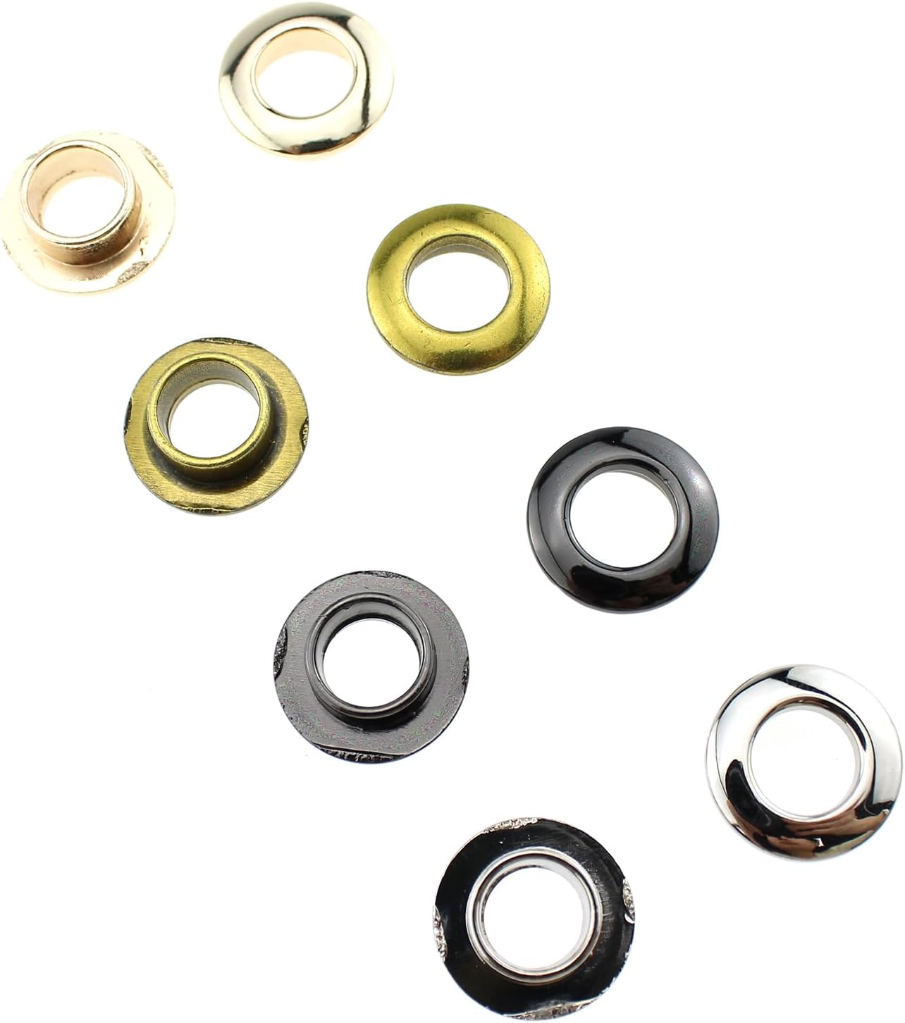 Amazon.com: TAODAN 4PCS 14mm Eyelets Metal Screw Rings Eyelet Washers ...
