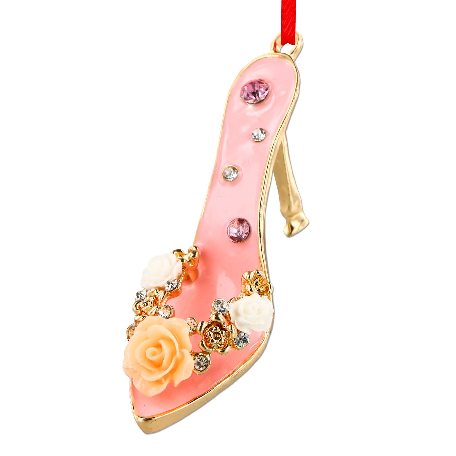 Amazon.com: WhatSign High Heel Christmas Ornaments - Metal High Heel ...