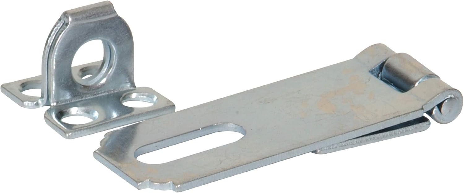 Hardware Essentials 851406 Fixed Staple Safety Hasp Zinc 3' - Hardware ...