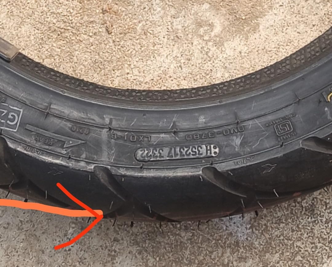 JK Tyre BLAZE RYDR BR41 130/70-17 Tubeless Bike Tyre, Rear : Amazon.in ...