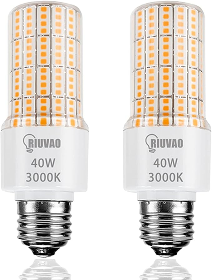 Led corn Light Bulbs 300W Equivalent Super Bright 5000Lm 3000K Warm ...