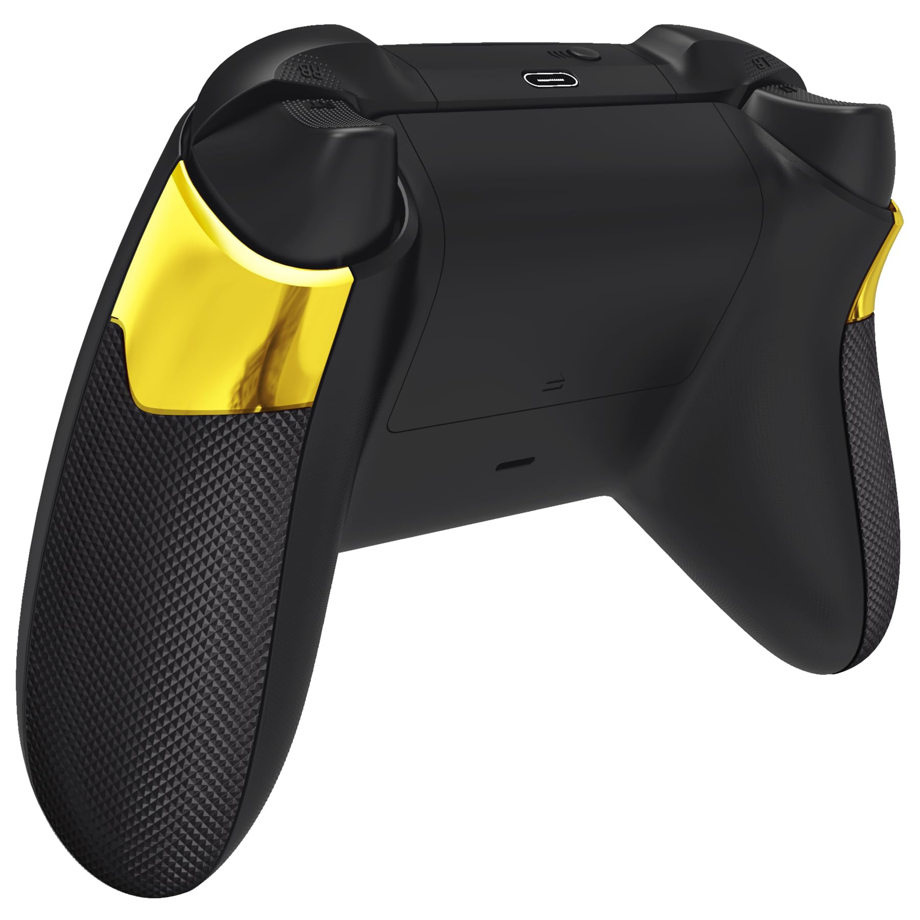 Amazon.com: eXtremeRate Chrome Gold Performance Rubberized Grips ...