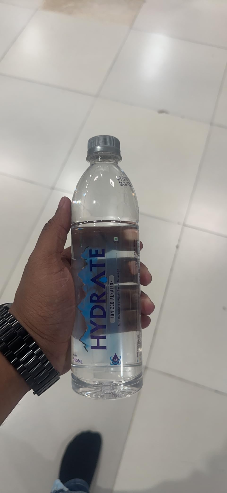 Hydrate Alkaline Water | 500ml (Pack Of 12) | Ionized | With Essential ...