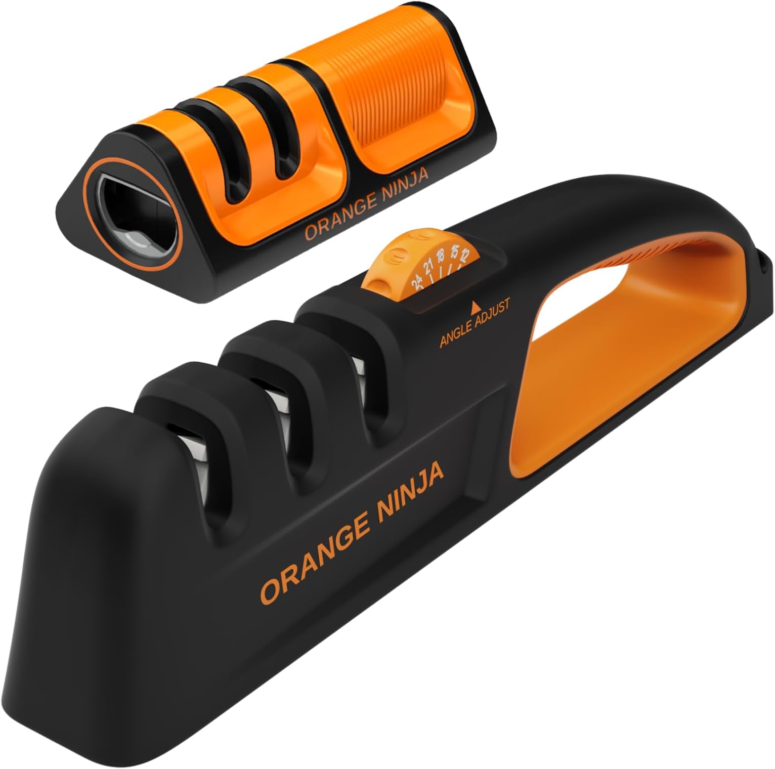 Amazon.com: Orange Ninja Complete Kitchen Knife Sharpening Bundle – 5 ...