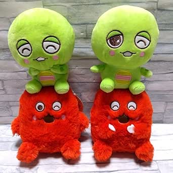 Amazon.co.jp: Gachapin Mook 50th Anniversary Plush Nico Nico Wink ...