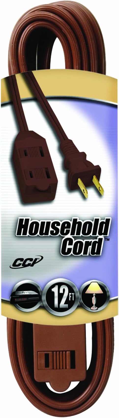 Amazon.com: Woods Slimline 16/2 Flat Plug Extension Cord, 13ft, Beige ...