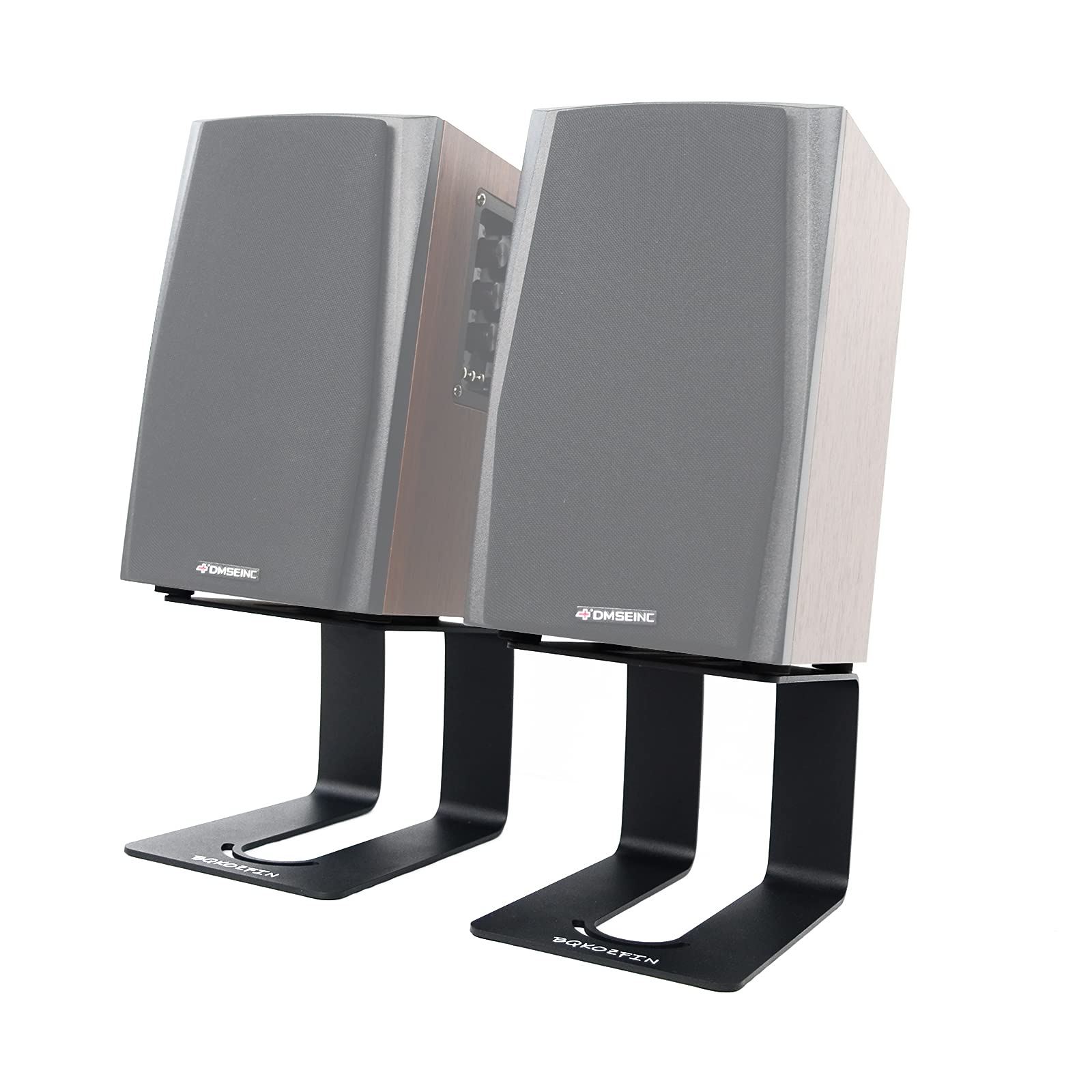 Buy BQKOZFIN One Pair Metal Desktop Speaker Stands, Professional Studio ...