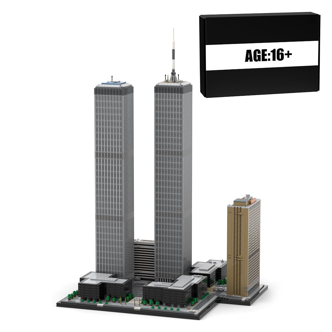 Amazon.com: Aetheria World Trade Center Twin Towers Architecture ...