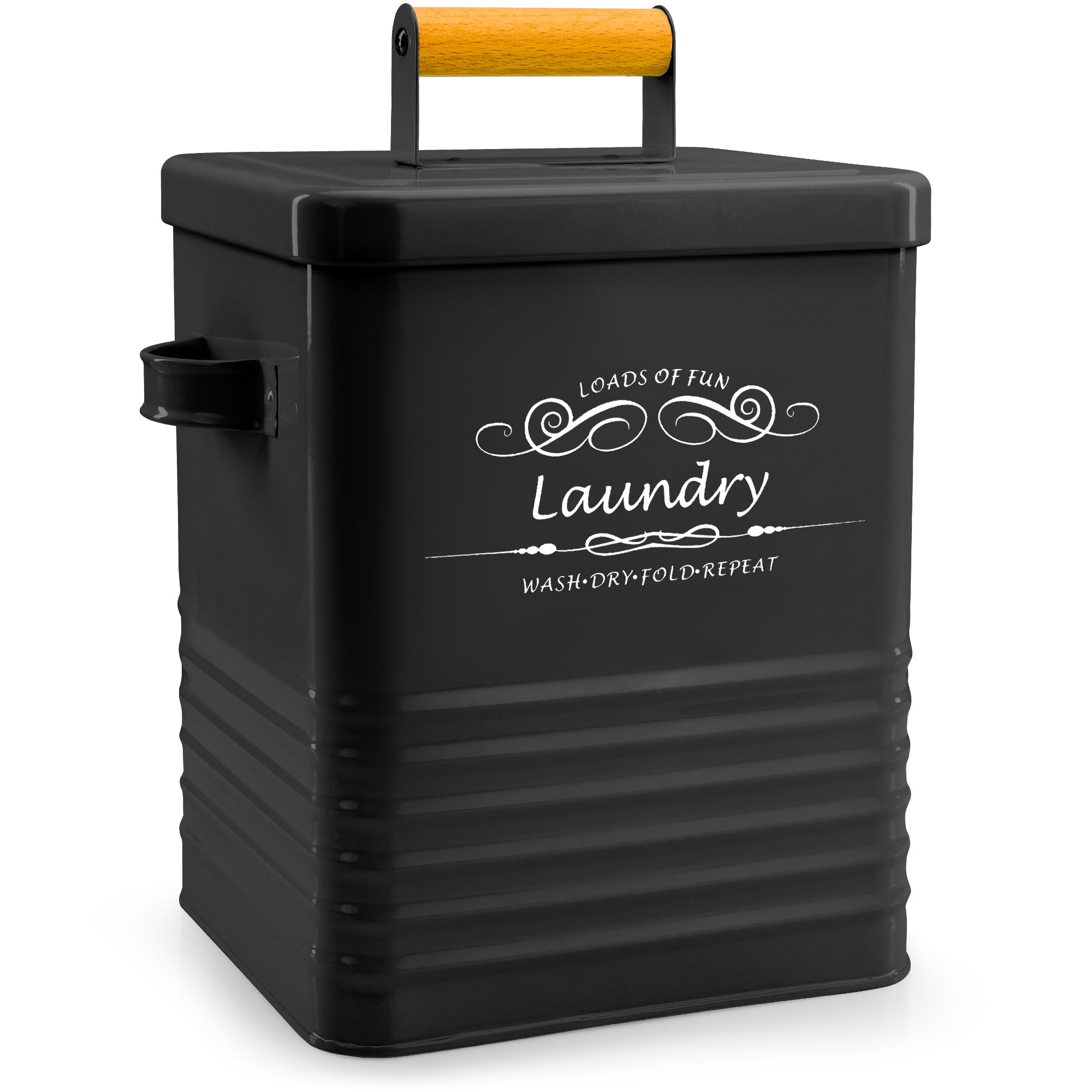 Amazon.com: ELITAPRO Laundry Detergent Storage Container with Scoop ...