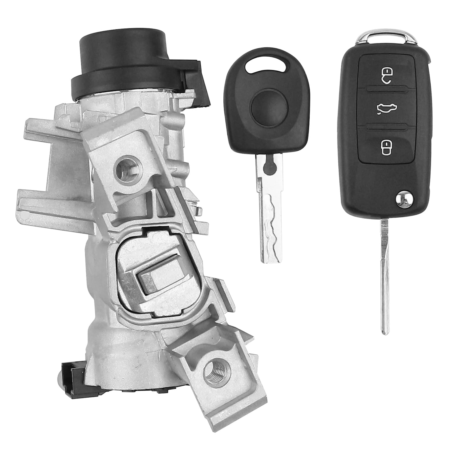 Amazon.com: Ignition Switch Lock Assembly Compatible with 2006-2018 VW ...