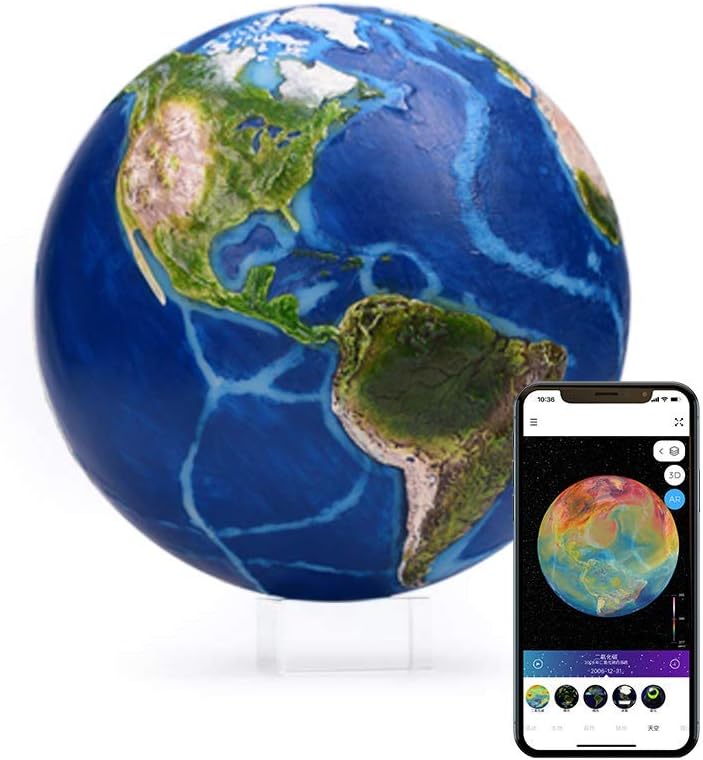 Buy AstroReality: EARTH Pro Smart Globe, Interactive Augmented Reality ...