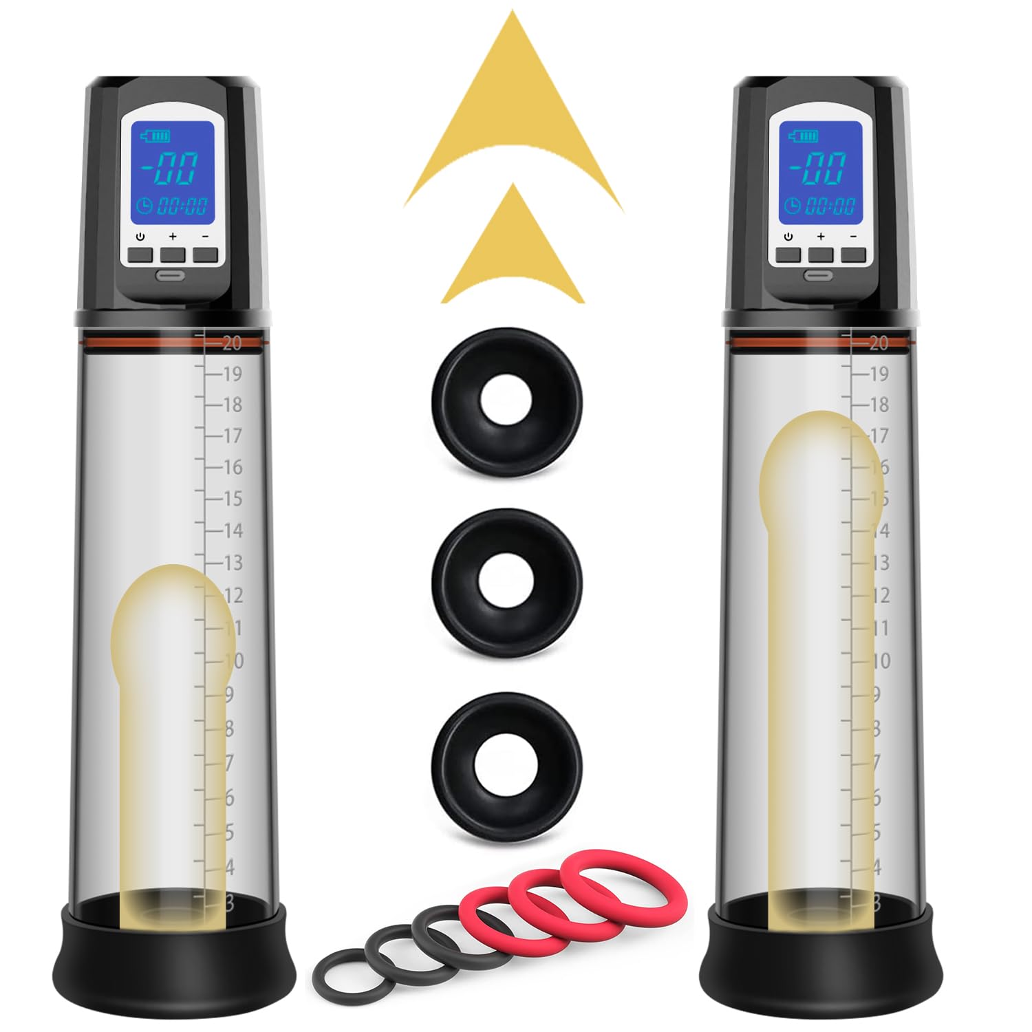 Amazon.com: Sex Toys Penis Enlarge Pump - 4 Suction Mode Automatic High ...