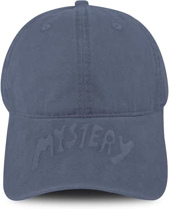 Amazon.com: Mystery Baseball Cap - 100% Cotton Adjustable Unisex Dad ...