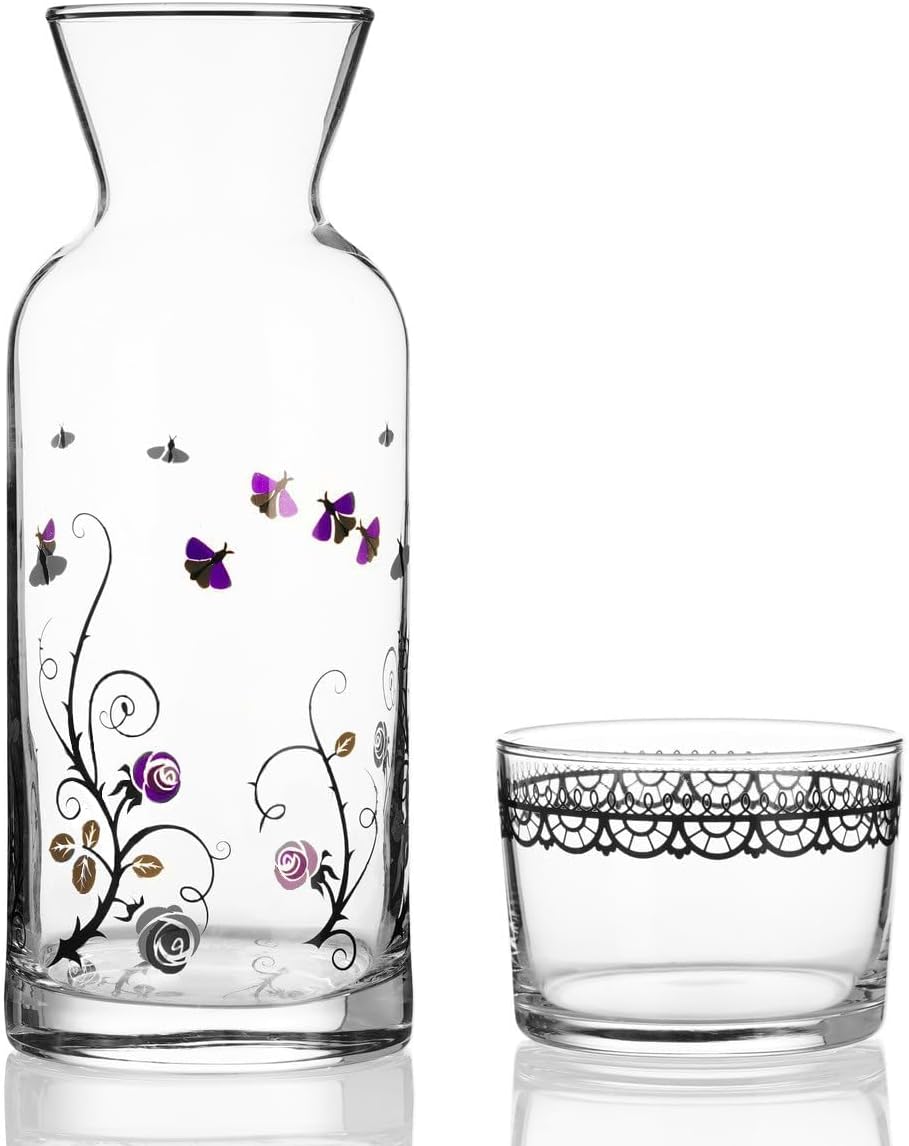 Amazon.com: American Atelier Vintage Night Carafe - 2 PIECES, Luxury ...